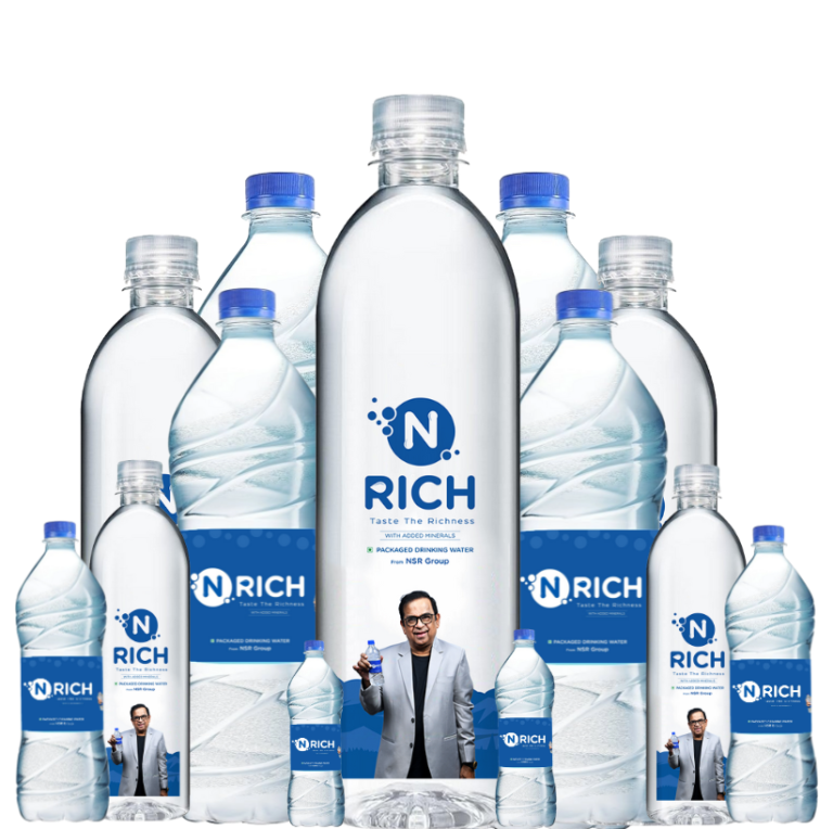 N RICH: Taste The Richness | Packaged Drinking Water | N rich Water